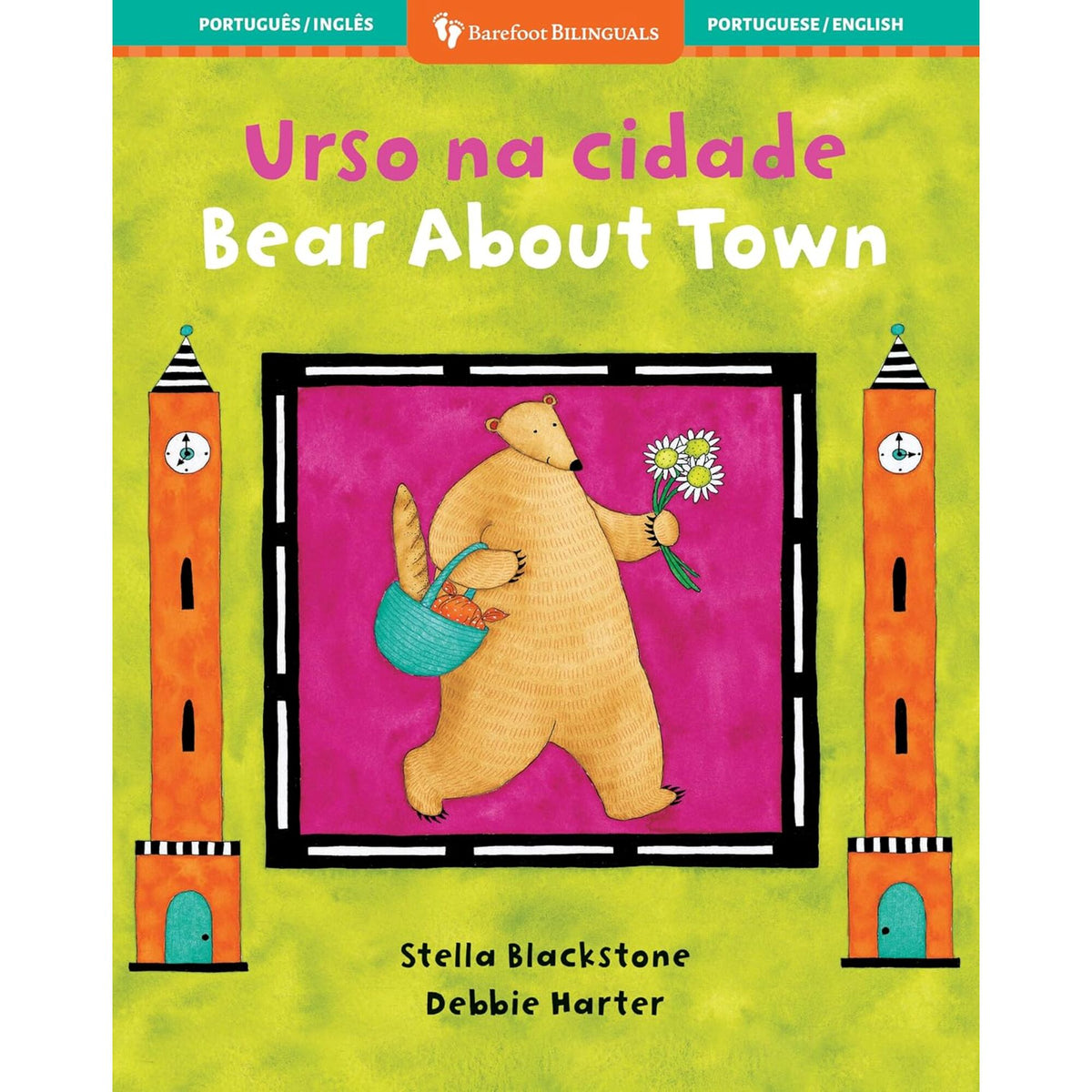 Book Title: Bear about Town (Bilingual Portuguese & English) – VOX Books