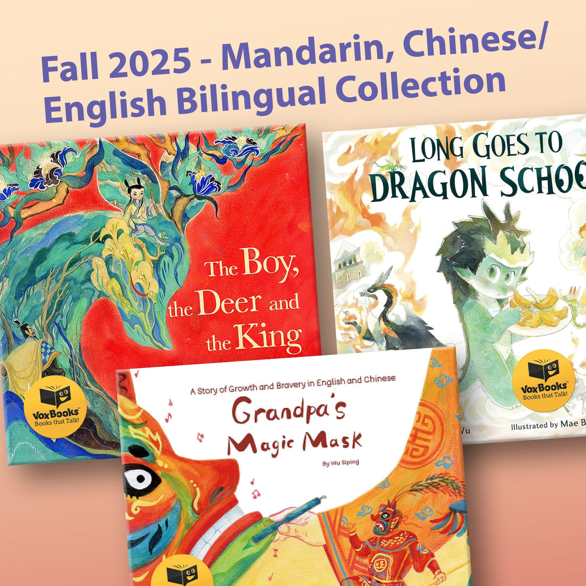Book Title: Fall 2025 - Mandarin, Chinese/English Bilingual Collection – VOX Books