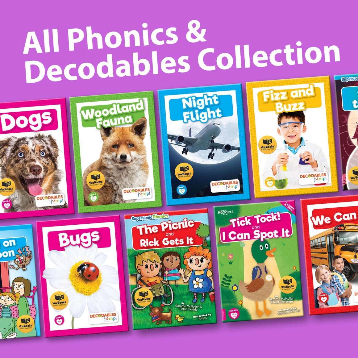 Phonics & Decodable Leveled Readers – Page 2 – VOX Books