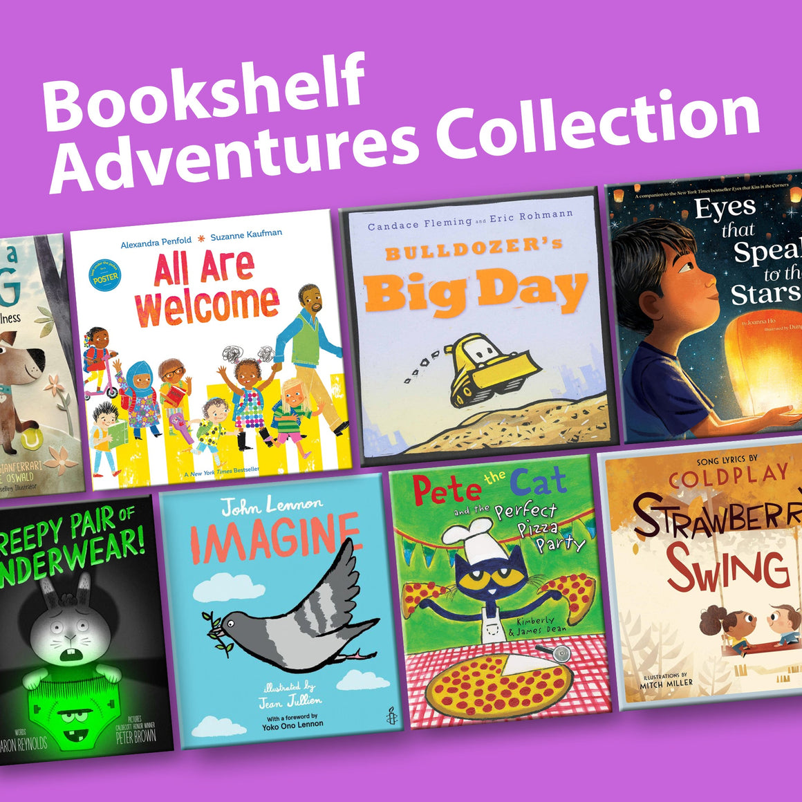 Book Title: Bookshelf Adventures Collection – VOX Books