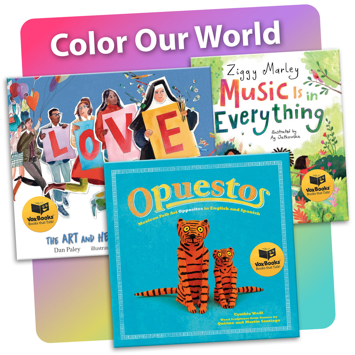 Book Title: Color Our World – VOX Books