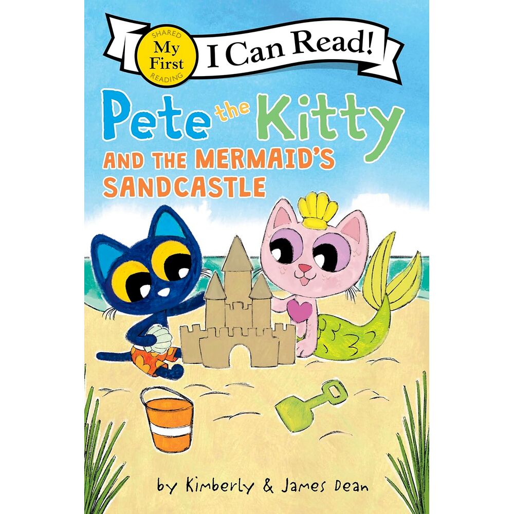 Book Title: Pete the Kitty and the Mermaid's Sandcastle – VOX Books