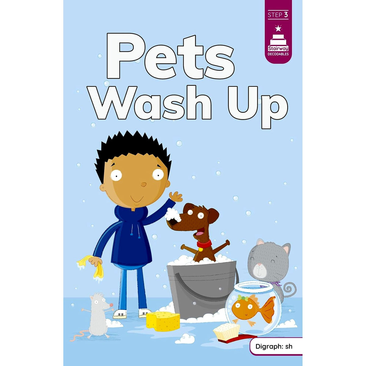 Book Title: Pets Wash Up (Step 3) – VOX Books