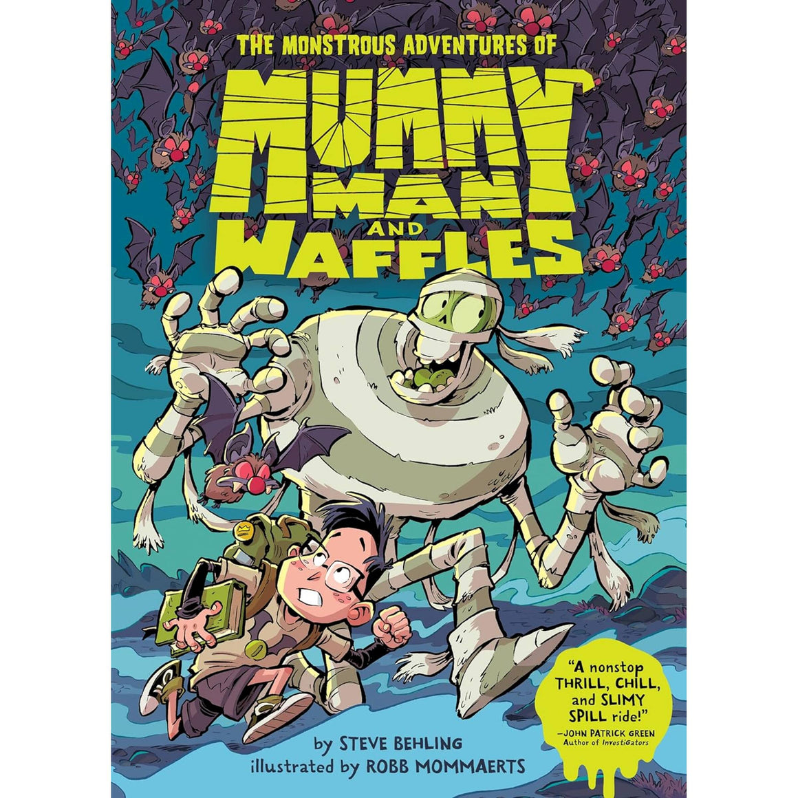 Book Title: The Monstrous Adventures of Mummy Man and Waffles – VOX Books