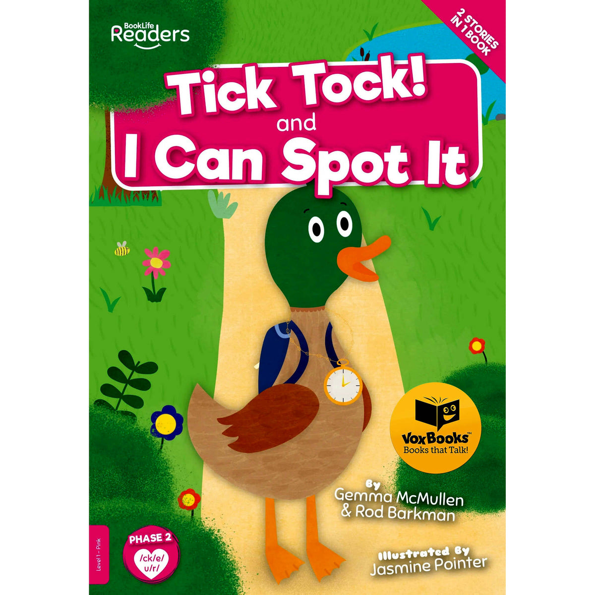 Book Title: Tick Tock! and I Can Spot It – VOX Books