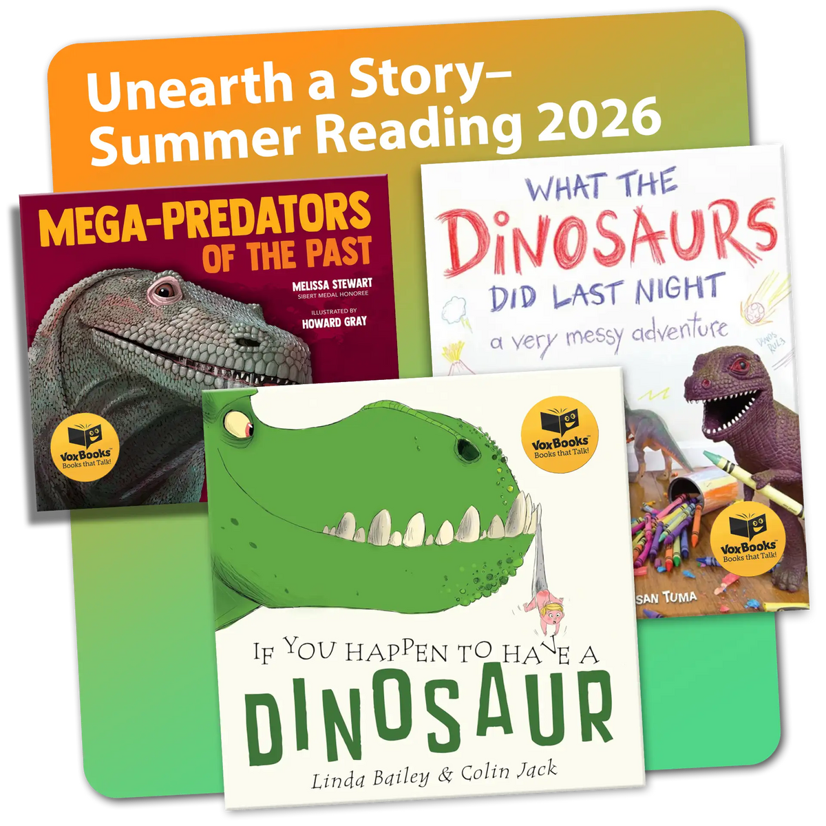 Unearth a Story - Summer Reading 2026 Collection – VOX Books
