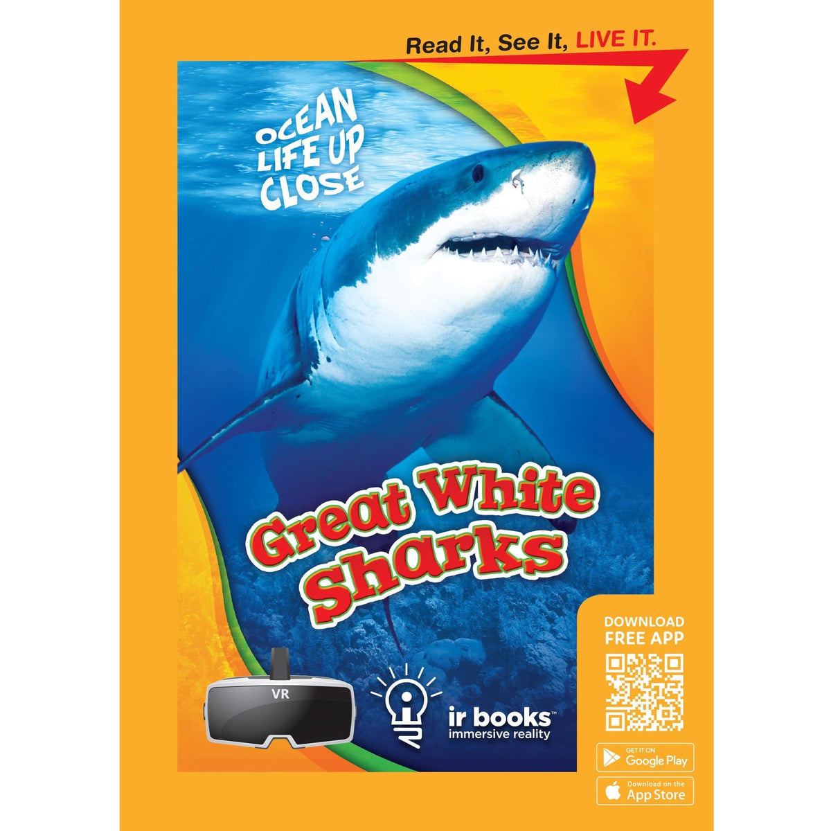 Book Title: IR Books: Great White Sharks Basics – VOX Books